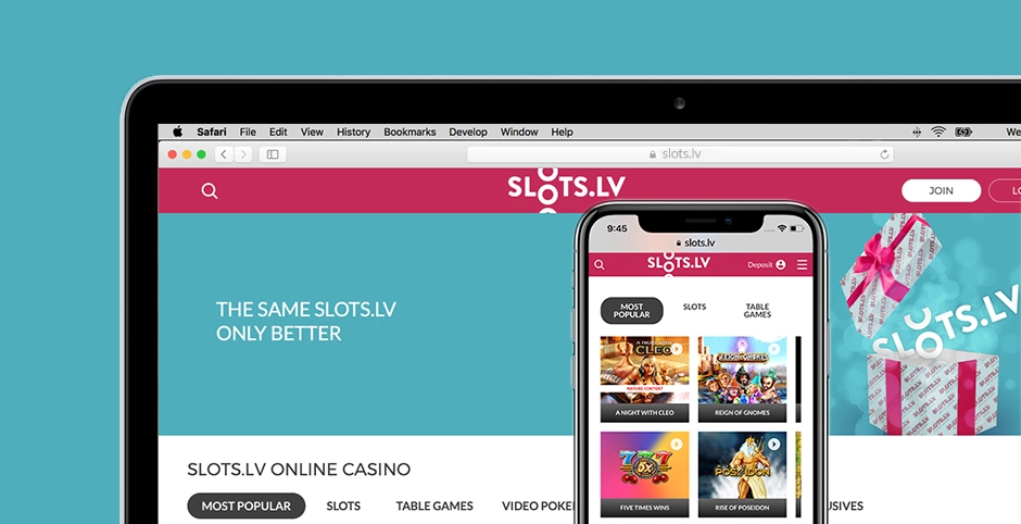 Slots.lv - Features Page